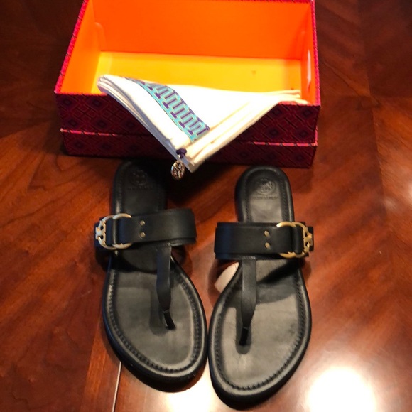 Tory Burch | Shoes | Tory Burch Marsden Flat Thong Sandals | Poshmark